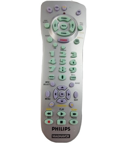Philips Magnavox Universal TV/VCR/SAT HE016 - Tested | eBay