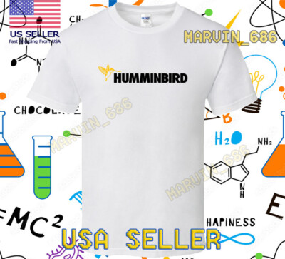 NEW SHIRT HUMMINGBIRD FISH FINDER RACING LOGO T-SHIRT FUNNY SIZE S-5XL ...