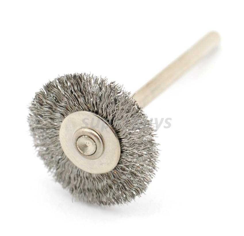 5pc Steel Wire Wheel Brush Buffing For Rotary Die Grinder Polishing ...