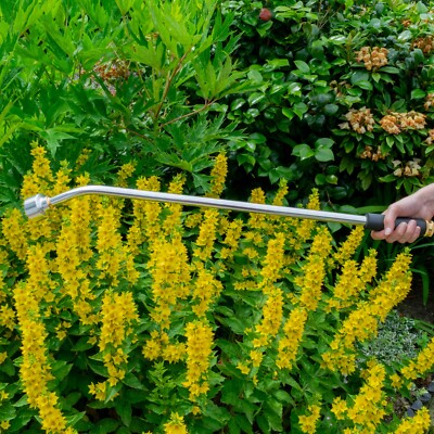 Garden Watering Lance 50cm 75cm 90cm Pro Metal Hose Pipe Sprayer Quick ...