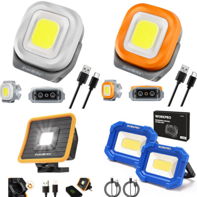 EverBrite Rechargeable Work Light Portable/COB LED Work Light 1000 ...