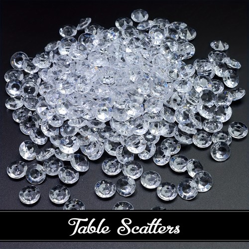 Clear Wedding Decoration Scatter Crystal Table Diamonds Confetti ...