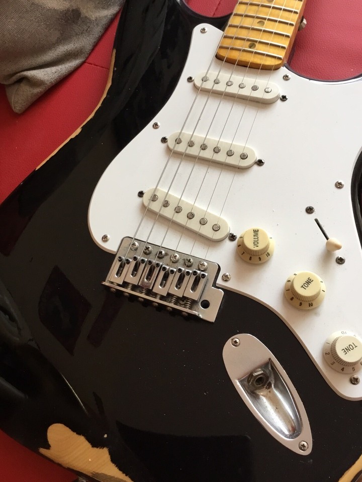 Strat Style Tribute To Eric Clapton’s Blackie Guitar. | eBay UK