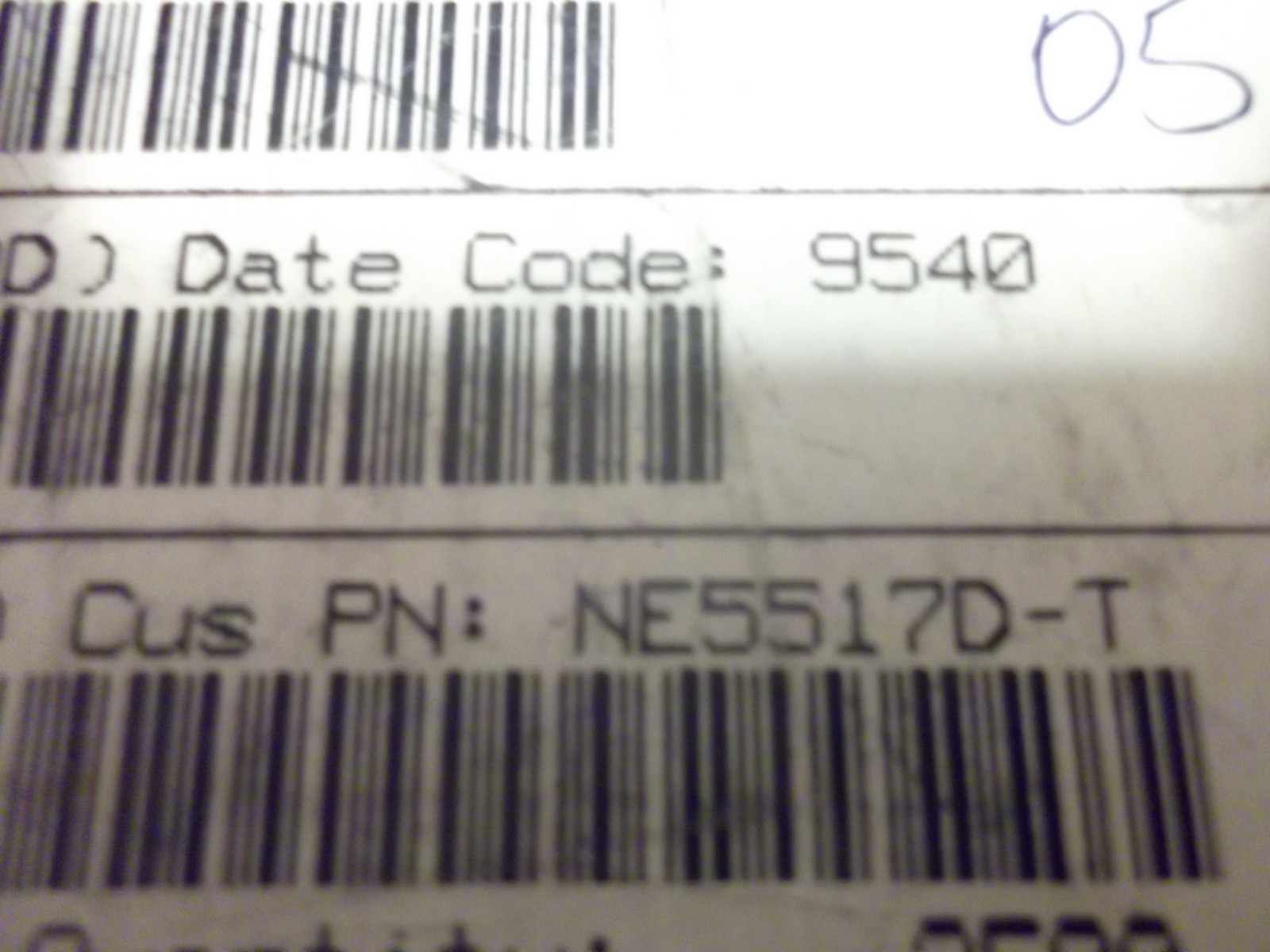 NE5517D DUAL OPERATIONAL TRANSCONDUCTANCE AMPLIFIER BY PHILIPS DATE ...