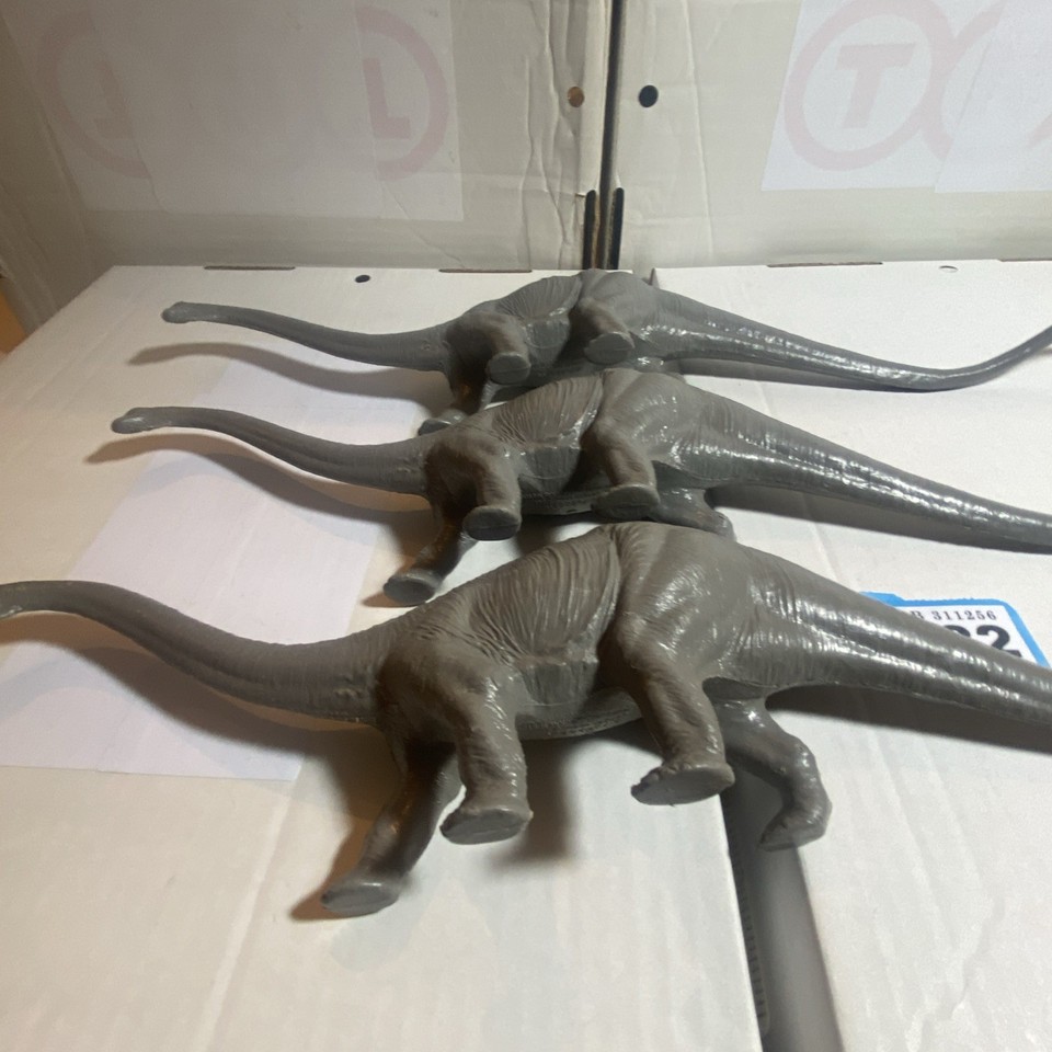 NP132 Invicta Natural History Museum Diplodocus Dinosaur Toy x3 Bundle ...