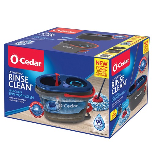 O-Cedar RinseClean™ Clean Water Spin Mop and Bucket System | Clean | eBay
