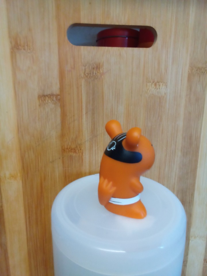 Del Taco Mr Nibbles Chinchilla Hamster Figure Vinyl Kids Meal Toy Sumo ...