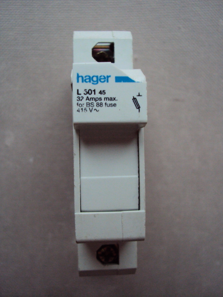 HAGER 5A L113 15A L115 20A L116 30A L118 5 15 20 30 AMP CARTRIDGE FUSE ...