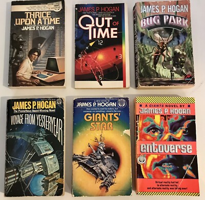 James P. Hogan Lot Of 6 Paperback Books. Vintage | eBay