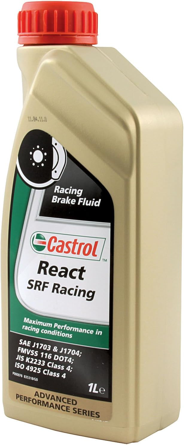 Castrol React SRF Racing ALL78115 Brake Fluid 691195333006 | eBay