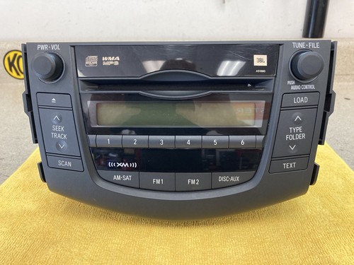 OEM TOYOTA RAV4 JBL XM RADIO 6 CD DISC CHANGER MP3 PLAYER UNIT STEREO ...