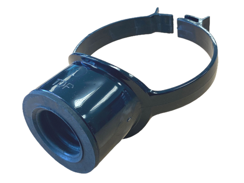Black Soil Pipe 110mm 40mm 43mm Boss Clip Strap Boss 1 1/2" Pushfit ...