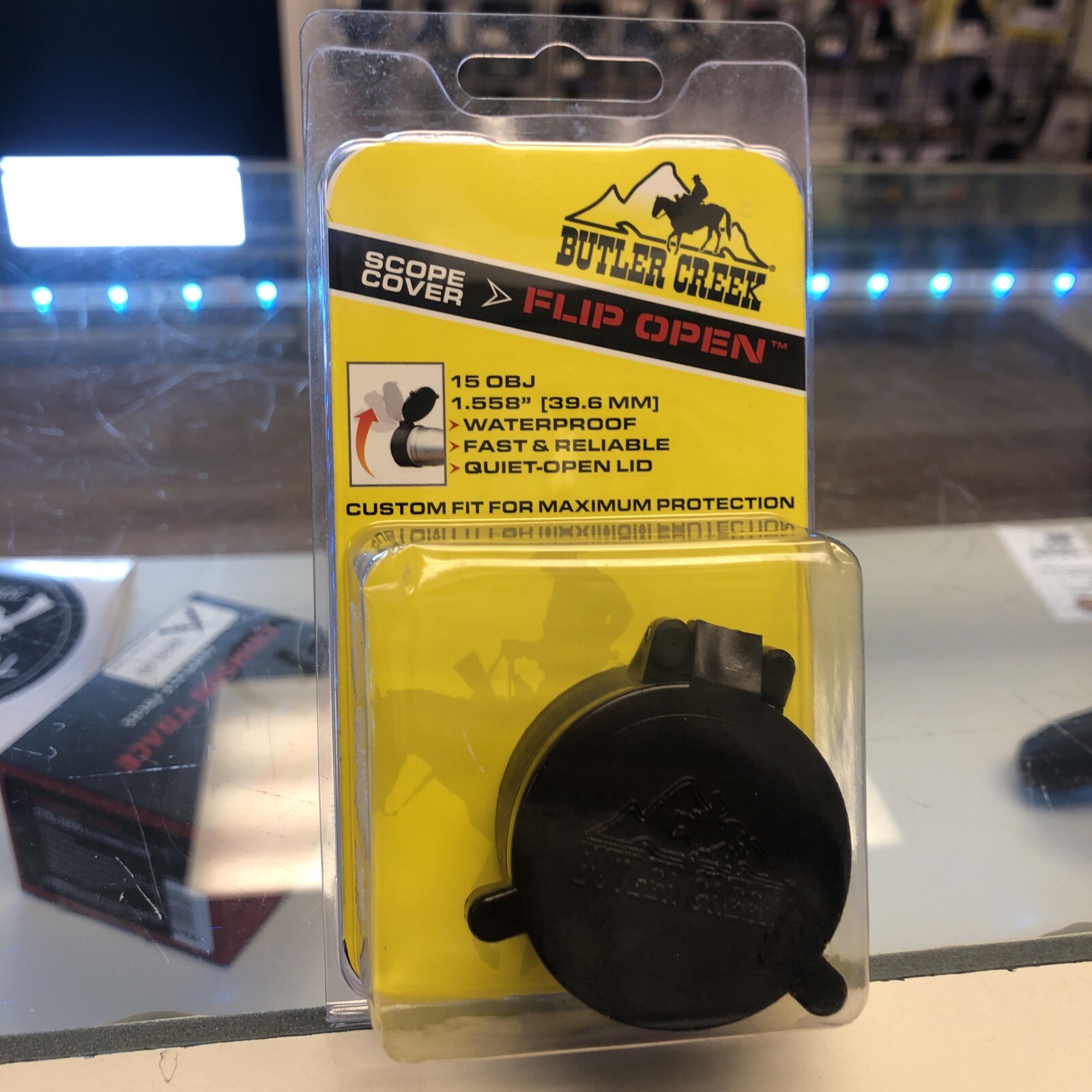 Butler Creek 15 OBJ Flip Open Scope Cover #30150 Waterproof Ambi 1.558 ...