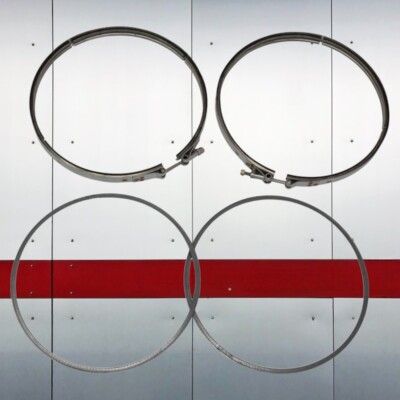 DPF Filter Clamp & Gasket Kit Fits Cummins ISX OEM Numbers 2871453 ...