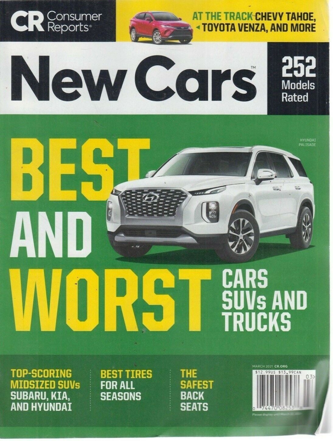 Consumer Reports New Cars Best & Worst Cars, SUVs & Trucks Models Rated ...
