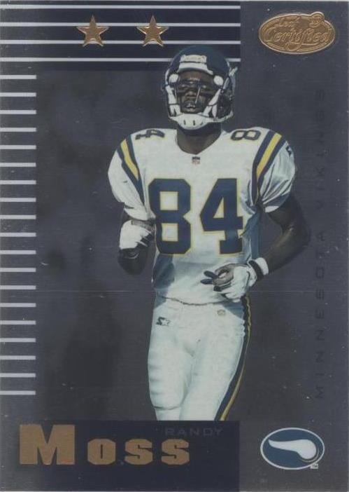 1999 Leaf Certified - Randy Moss #128 for sale online | eBay