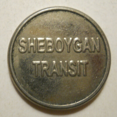 Sheboygan Transit (Wisconsin) student transit token - WI790S | eBay