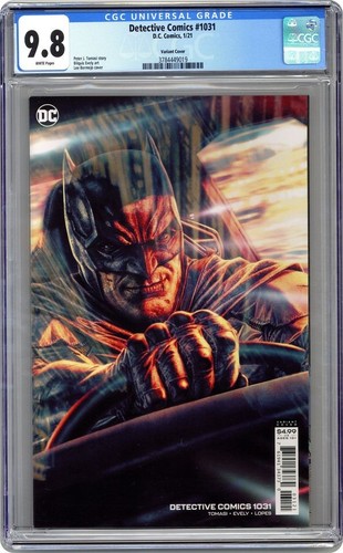DETECTIVE COMICS (2016 3RD SERIES) #1031 - VARIANT COVER B - NM/M CGC 9 ...