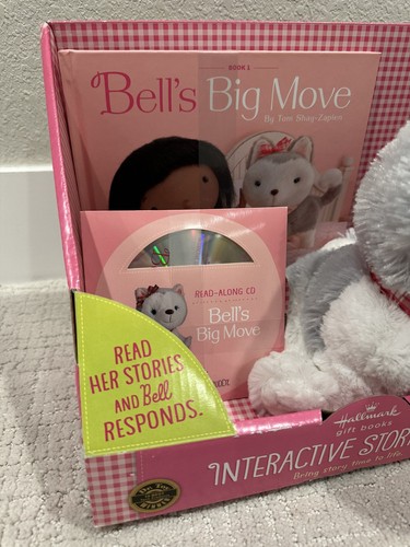 NEW 2012 Hallmark Bell Dog Interactive Story Buddy Plush CD & Gift Book ...