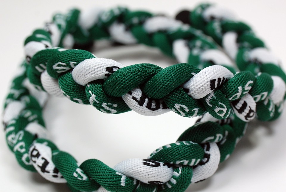 24" and 20" Tornado Braided Sports Rope Necklace Twisted Baseball ...