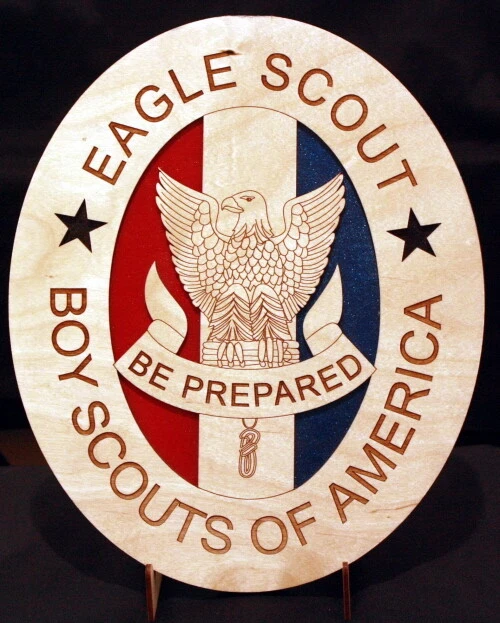 Eagle Scout Edible Image Cake Graduation Ceremony Topper, 60% OFF