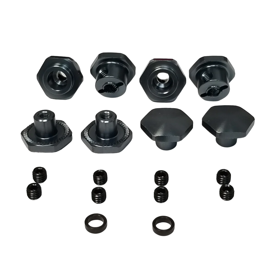 MIP 17mm Hex Adapter Kit Traxxas Slash / Stampede / Rustler / Rally 4WD ...