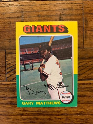 1975 TOPPS MINI BASEBALL GARY MATTHEWS #79 EXMT | eBay