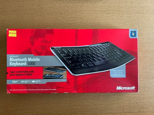 Microsoft Bluetooth Mobile Keyboard 5000 (New Factory Sealed Retail Box ...