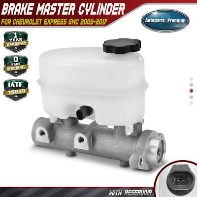 Brake Master Cylinder w/Reservoir for Chevy Express GMC w/o Active ...