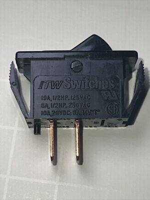ITW SWITCHES 10A 125v 3A 250v ROCKER SWITCH (LOT OF 10) NNB | eBay