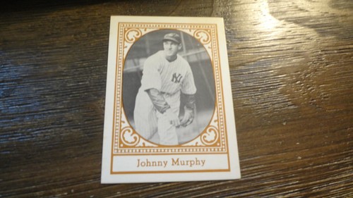 1980 TCMA ALL TIME N.Y. YANKEES JOHNNY MURPHY BASEBALL CARD | eBay