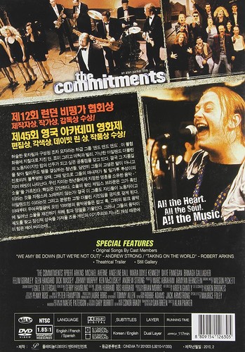 The Commitments (Import) (DVD) Angeline Ball Robert Arkins Dave Finnegan | eBay