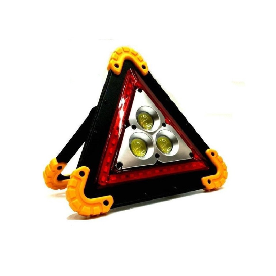 Triangle LED Roadside Signal Beacon Light Waterproof for Outdoor Safety ...