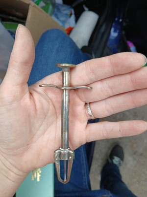 EP Brass, Sweden - Push-Button Claw Grabber for Ice/Olive/Sugar Cube ...