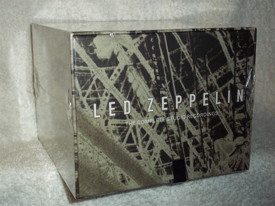 Led Zeppelin Box Set (CD, 1990 10-Disc) hard rock heavy metal blues ...
