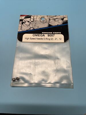 OMEGA 9057 High Speed Needle O-Ring {2pc.}: .12, .21 NewInPack USA ...