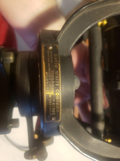 Antique Surveying Engineer Transit Level Scope David White Surveyor ...