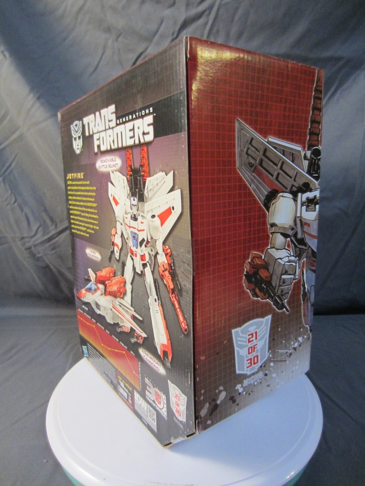 Transformers Generations Leader Class Jetfire 30th Anniversary Figure ...