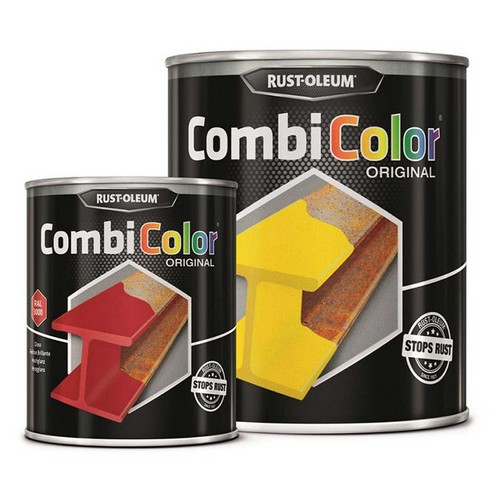 Rust-Oleum CombiColor Primer Finish Metal Paint 2.5 Litre Gloss 189 ...