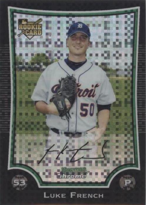 2009 Bowman Chrome - Luke French #107 X-Fractor /250 for sale online | eBay