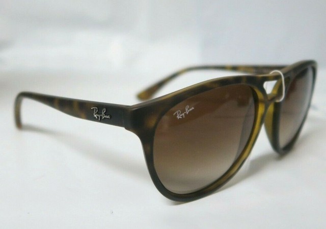 Authentic Ray-Ban Rb4170 - 865/13 Sunglasses Rubberised Tortoise 58mm ...