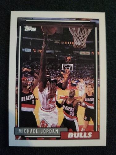 Michael Jordan~ 1992 Topps Basketball ~ Chicago Bulls #141 | eBay