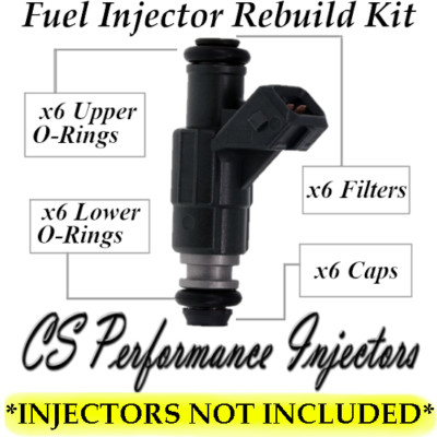 Fuel Injectors Rebuild Repair Kit fits 0280155734 for 97-98 Ford ...