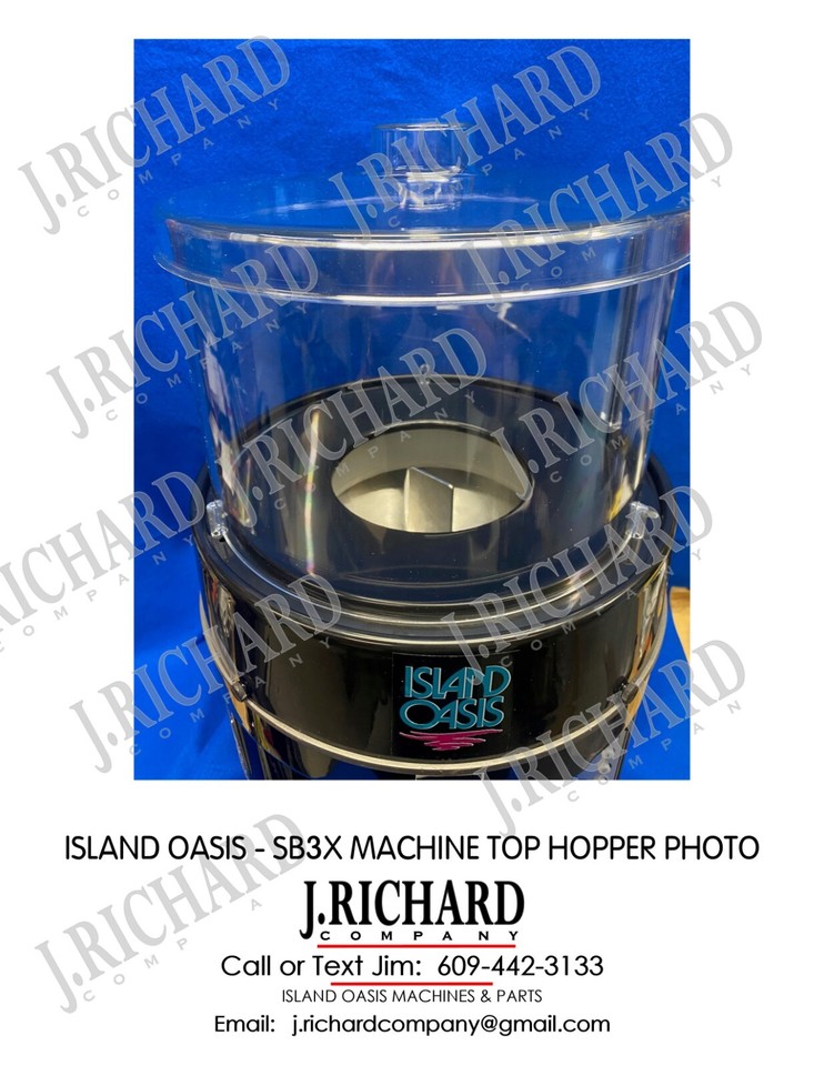 ISLAND OASIS SB-3X MACHINE w/WARRANTY - FROZEN DRINK & SMOOTHIE ICE ...