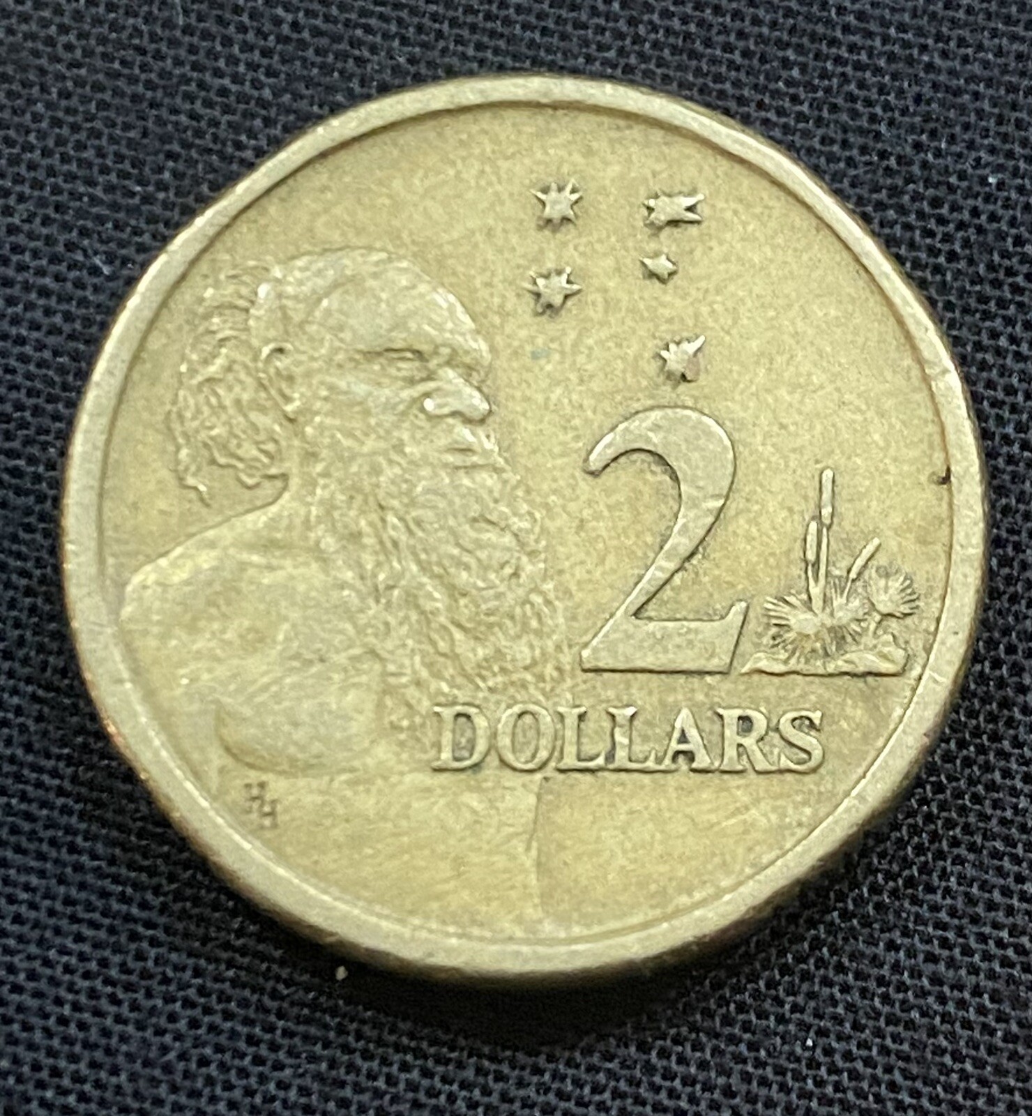Super Rare $2 Coin RDM mintmark with HH 1988 Australian $2 Dollar Coin ...
