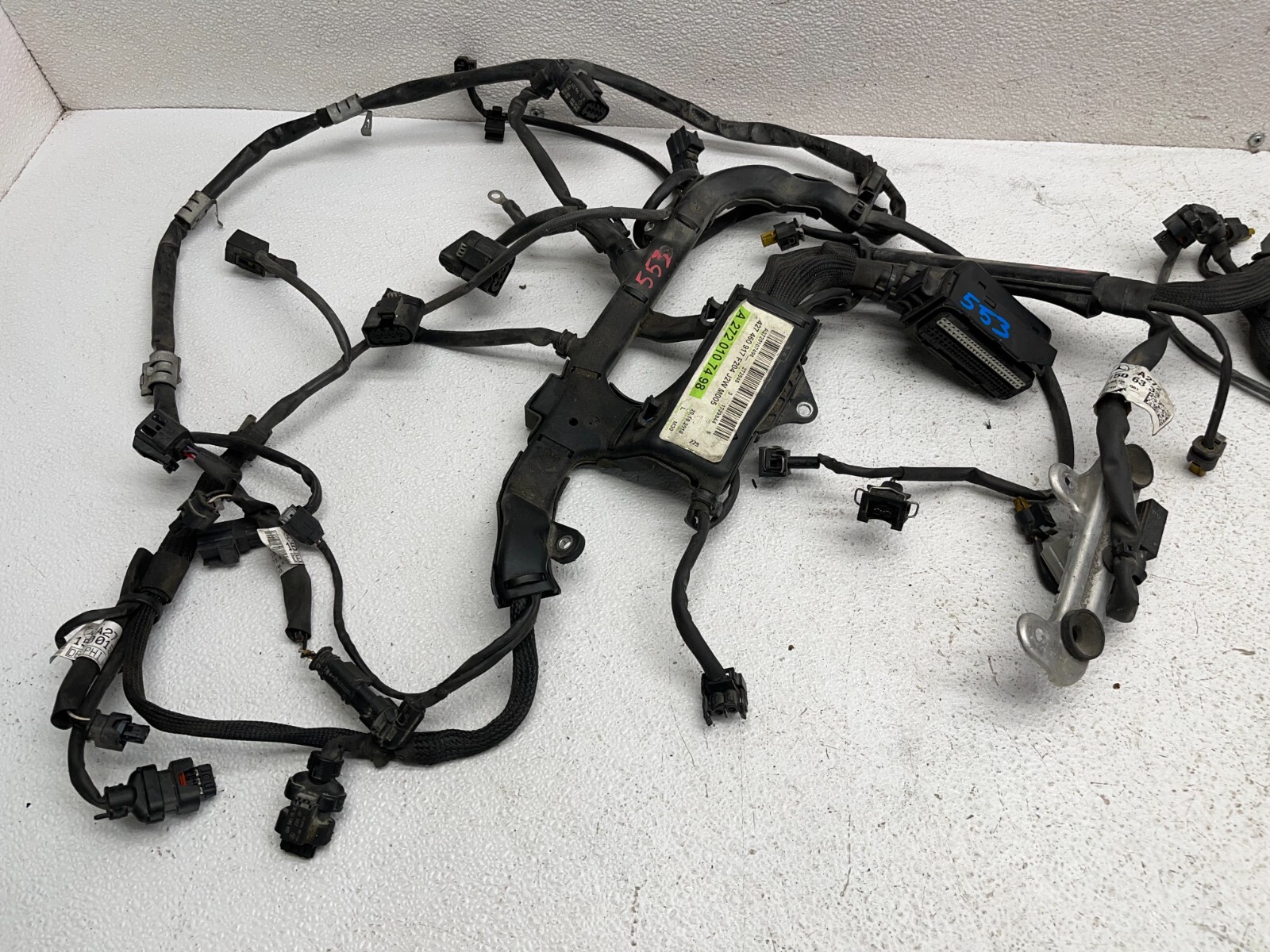 2008-2011 MERCEDES C300 W204 ENGINE MOTOR WIRING HARNESS OEM LOT553 | eBay
