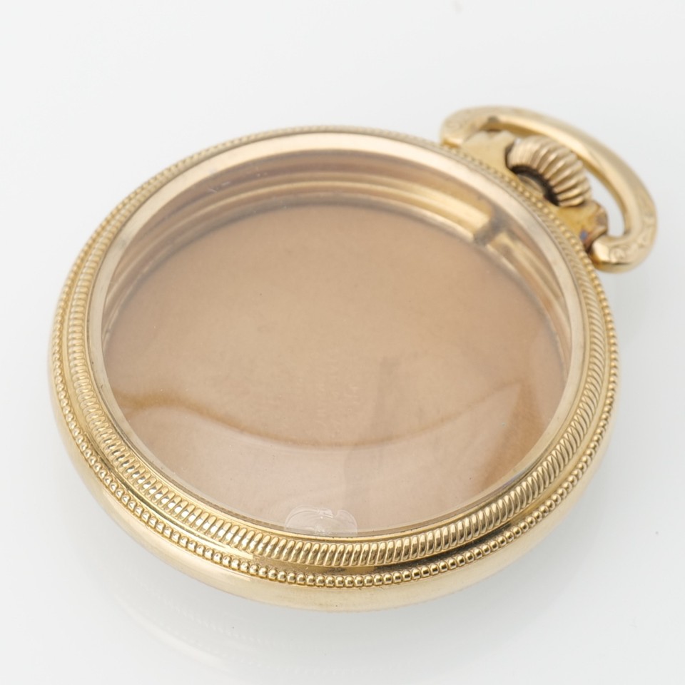 16S 10K Rolled Gold Plate Star Case Pocket Watch Case In Great ...