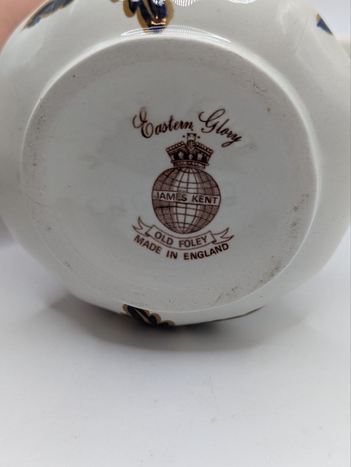 JAMES KENT Old Foley Pottery Eastern Glory Jug | eBay UK