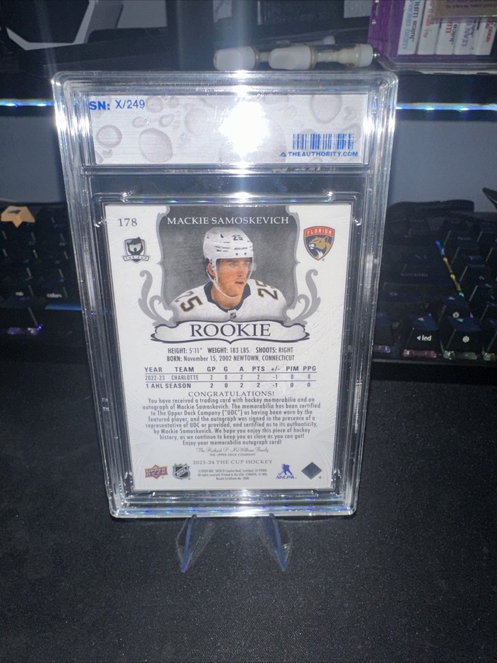 Mackie Samoskevich True Cup Rpa The Eye Of The Cat | eBay