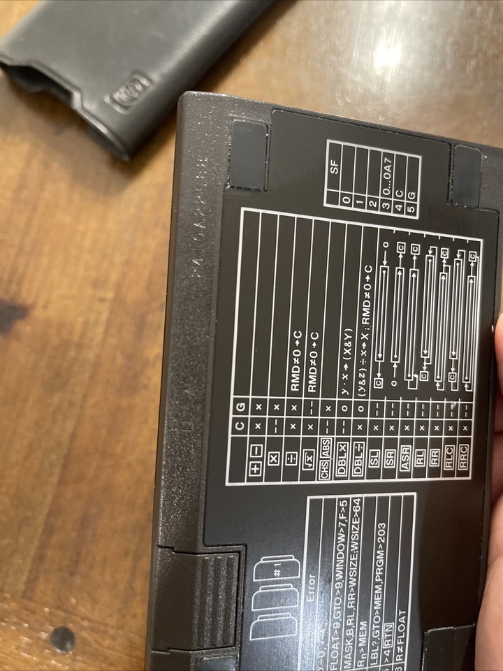 HP-16C "PROGRAMMER'S" VINTAGE CALCULATOR WORKS PERFECTLY Dead Pixels ...